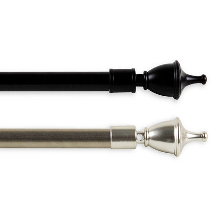 Click here for Rod Desyne Urn 7/16 Single Curtain Rod  One Size... prices