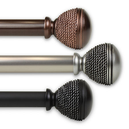 Click here for Rod Desyne Braided 1 IN Adjustable Curtain Rod  On... prices