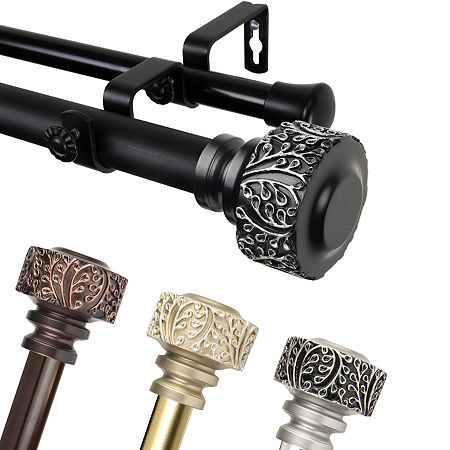 Click here for Rod Desyne Verdure Double Curtain Rod  One Size  B... prices