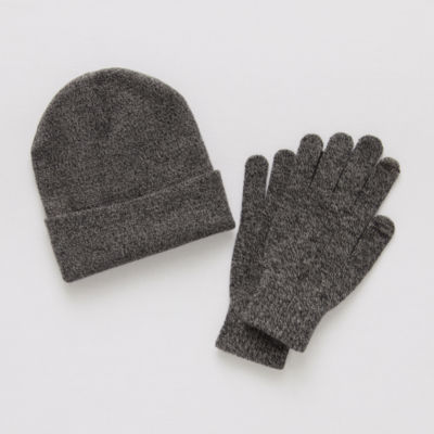 St. John's Bay 2-pc. Cold Weather Set, Color: Marl Grey - JCPenney