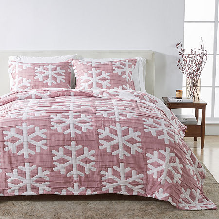 Click here for Linery Reversible Sticthed Quilt Set  One Size  Re... prices