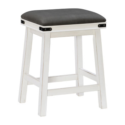 Connely Counter Height Bar Stool, Color: White - JCPenney