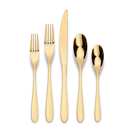 Ornative Percival 20 Piece Flatware Set  Service for 4 - Gold