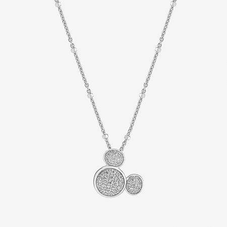 Click here for Disney Jewels Collection Womens 1/6 CT. T.W. Natur... prices