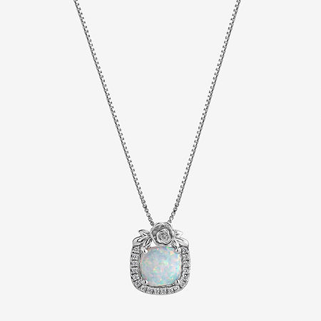Click here for Enchanted Disney Fine Jewelry Womens 1/10 CT. T.W.... prices