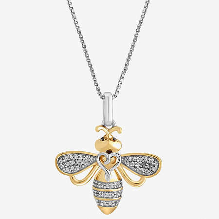 Click here for Hallmark Diamonds Bumble Bee Womens 1/10 CT. T.W.... prices