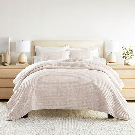Ienjoy Home Geometric Maze Reversible Quilt Sets