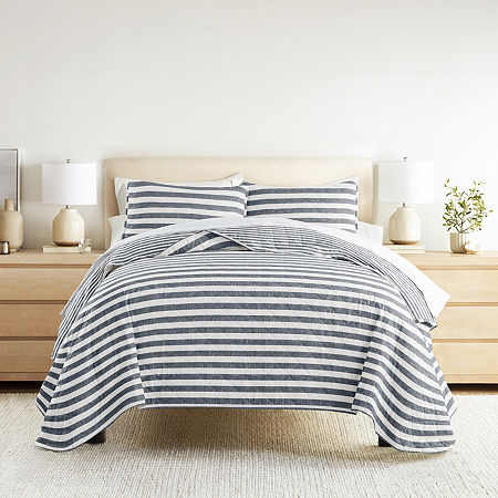 Click here for ienjoy Home Classic Stripe Reversible 3-Pc. Quilt... prices