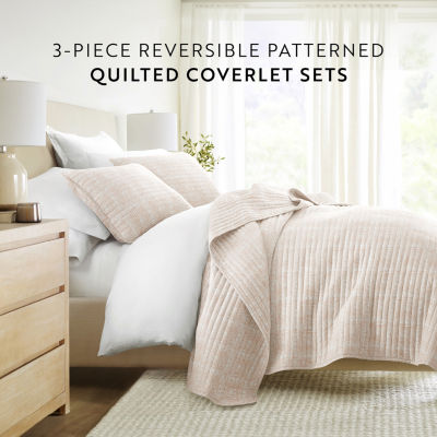 3 Piece All Season Lightweight Pattern Quilt Set - JCPenney