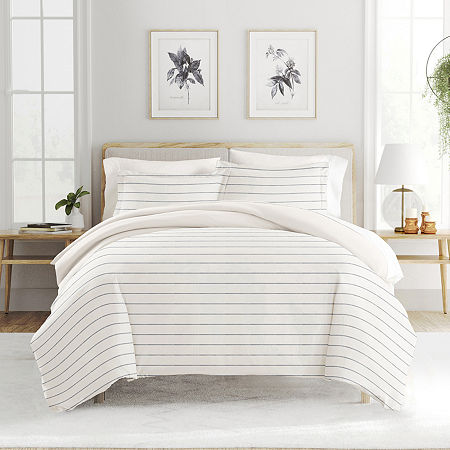 ienjoy Home Timeless Pattern Reversible 2-Pc. Duvet Cover Set  Twin/Twin Xl - Ivory
