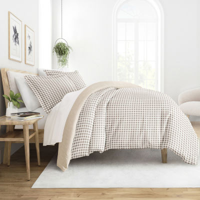 Casual Comfort Reversible Duvet Cover Set - JCPenney