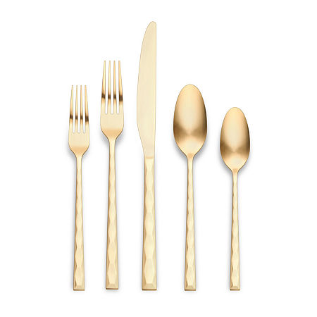 Ornative Rooney 20 Piece Flatware Set  Service for 4 - Gold