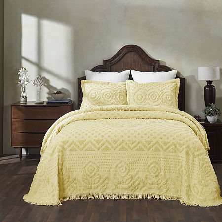Click here for Better Trends Heirloom Bedspread Set  One Size  Ye... prices