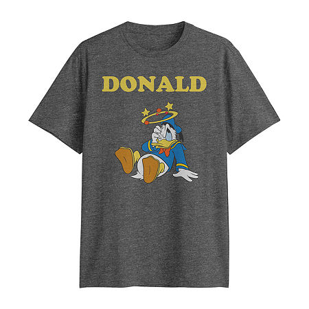 Click here for Mens Crew Neck Short Sleeve Classic Fit Donald Duc... prices