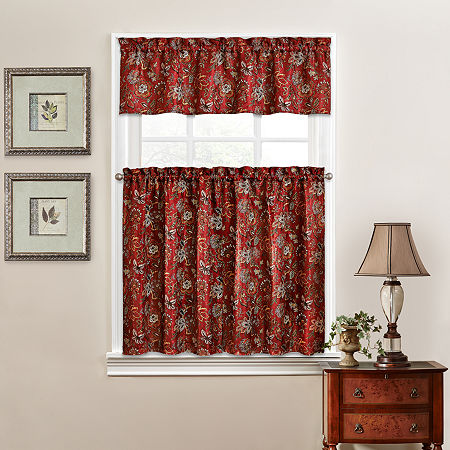 Click here for Waverly Navarra 3-pc. Curtains & Drapes Window Set... prices