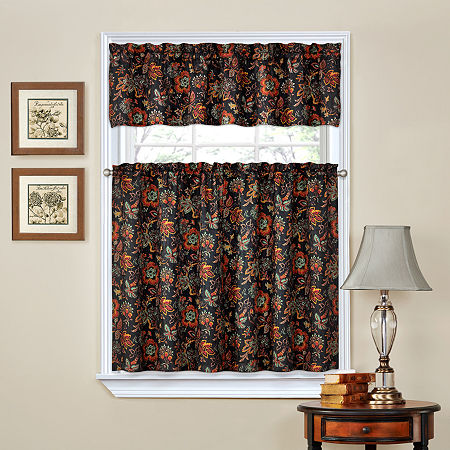 Click here for Waverly Navarra 3-pc. Curtains & Drapes Window Set... prices