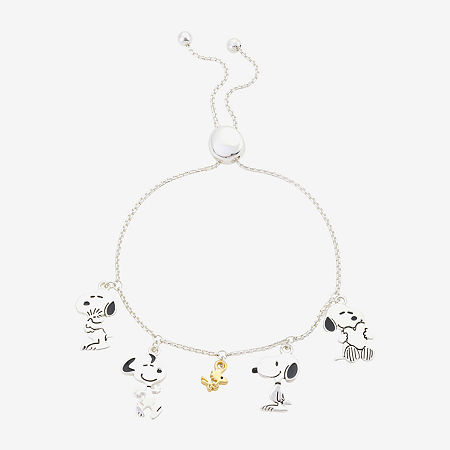 Click here for Womens 10K Gold Over Brass Peanuts Snoopy Bolo Bra... prices