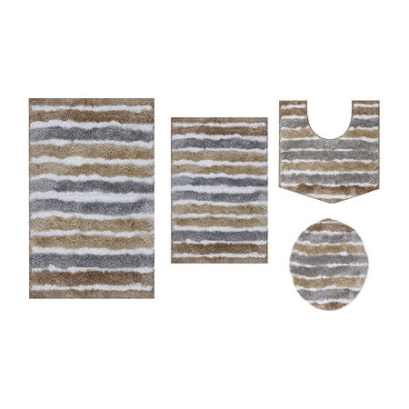 Click here for Home Weavers Inc Impression 4-pc. Bath Rug Set  On... prices