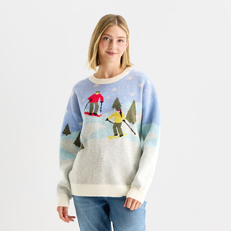 Click here for Forever 21 Juniors Womens Crew Neck Long Sleeve Pu... prices