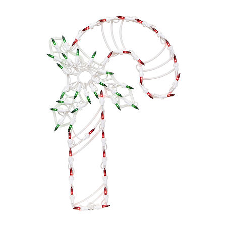 Click here for Northlight Lighted Candy Cane Christmas Window Dec... prices