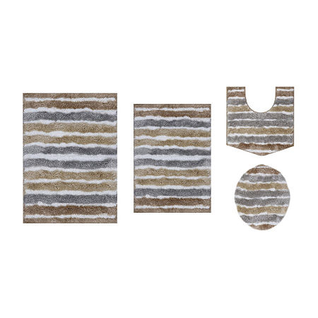Click here for Home Weavers Inc Impression 4-pc. Bath Rug Set  On... prices