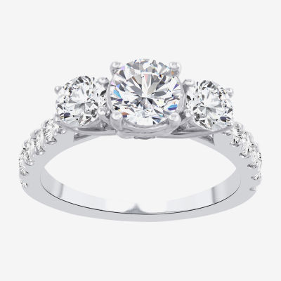 Love Lives Forever (H-I / Si1-Si2) Womens 2 CT. T.W. Lab Grown White ...