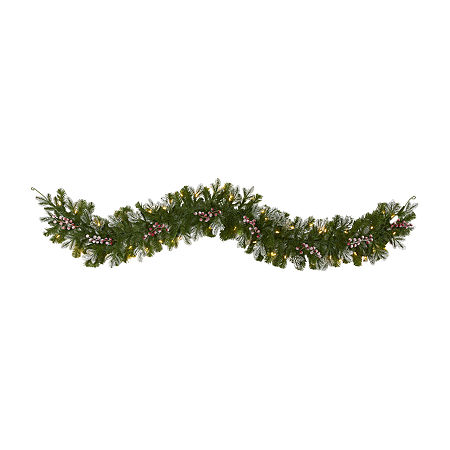 Click here for Nearly Natural 6ft. Snow Tipped Christmas With 50... prices