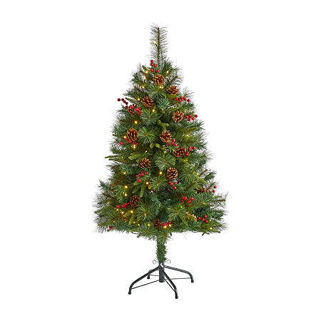 Click here for Nearly Natural 4 Foot Mixed Pine With Pine Cones A... prices