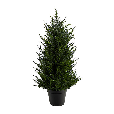 Click here for Nearly Natural 18in. Cedar With Led Lights Uv Resi... prices