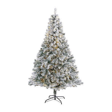 Click here for Nearly Natural 7 Foot Rock Springs Flocked Spruce... prices