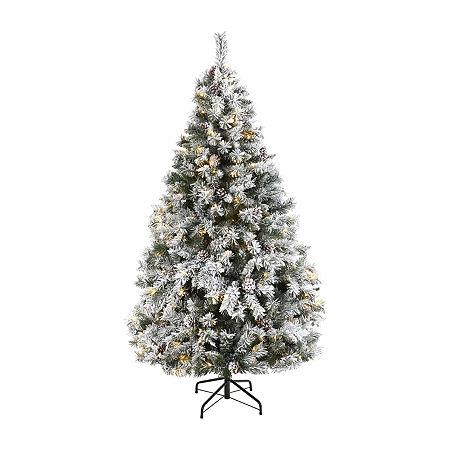 Click here for Nearly Natural 6 Foot Flocked White River Mountain... prices