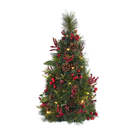 Click here for Nearly Natural 2 Foot Mixed Berry And Pine Cone Wi... prices