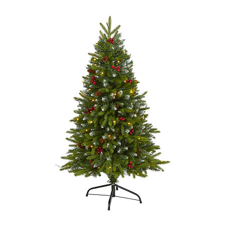 Click here for Nearly Natural 4 Foot Snow Tipped Spruce With Fros... prices