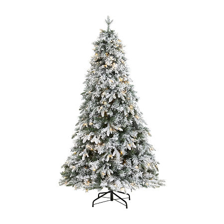 Click here for Nearly Natural 5 Foot Flocked Vermont Mixed Pine W... prices