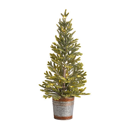 Click here for Nearly Natural 26 Natural Look Pine In Rustic Meta... prices