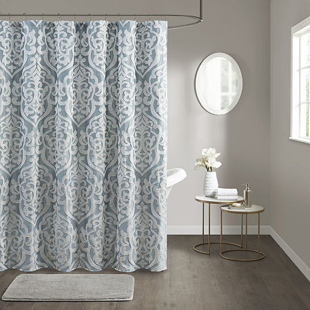 Click here for Madison Park Odette Jacquard Shower Curtain  72 x... prices