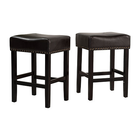 Click here for Laramie 2-pc. Counter Height Upholstered Bar Stool... prices