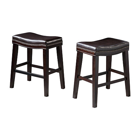 Click here for Kainu 2-pc. Counter Height Upholstered Bar Stool... prices