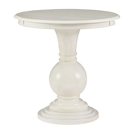 Click here for Adkins Round Accent Table  One Size  White prices