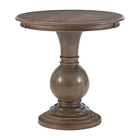 Click here for Adkins Round Accent Table  One Size  White prices