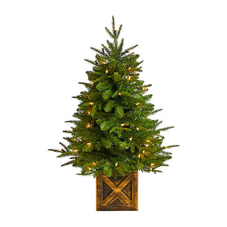 Click here for Nearly Natural 3 Foot Finland Fir In Decorative Pl... prices