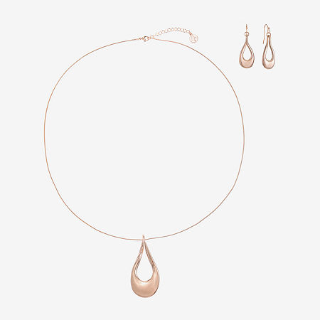 Click here for Liz Claiborne Pendant Necklace And Drop Earring Wo... prices