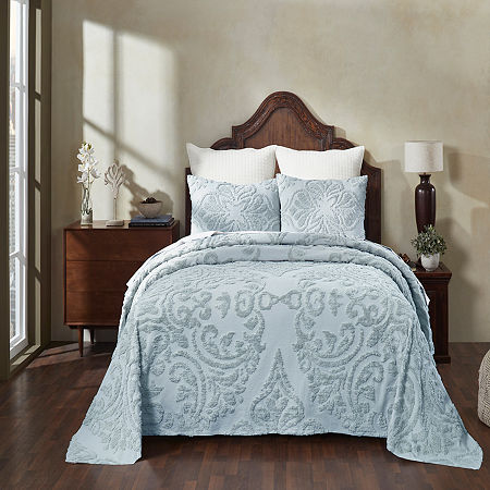 Click here for Better Trends Rylee Bedspread Set  One Size  Blue prices