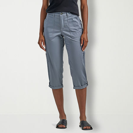 Click here for Lee Womens Flex To Go Mid Rise Cargo Capri Pants... prices
