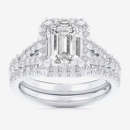 Click here for (G-H / Si1-Si2) Womens 2 7/8 CT. T.W. Lab Grown Wh... prices