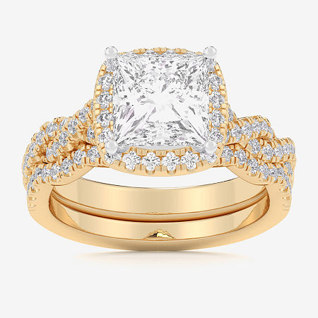 Click here for (G-H / Si1-Si2) Womens 2 3/4 CT. T.W. Lab Grown Wh... prices