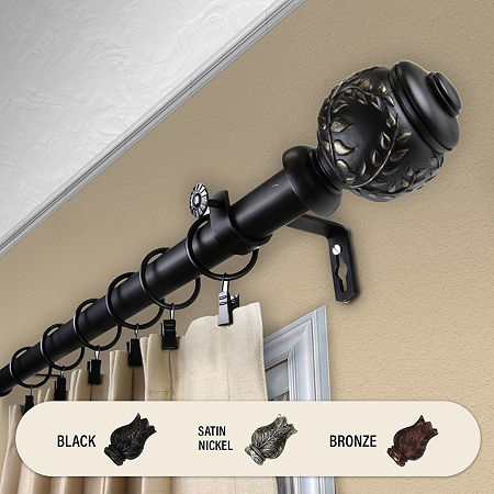 Click here for Rod Desyne Colette 1 IN Adjustable Curtain Rod  On... prices