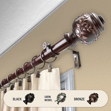 Click here for Rod Desyne Colette 1 IN Adjustable Curtain Rod  On... prices