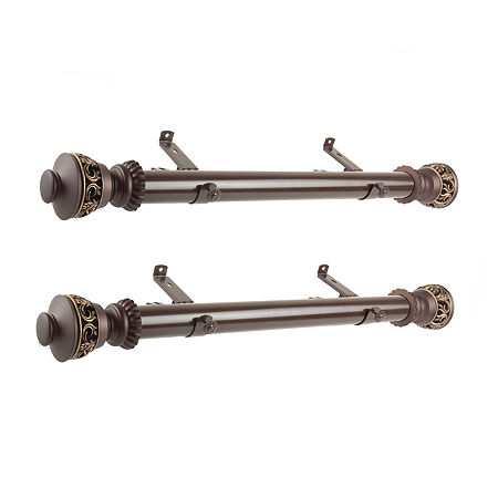 Click here for Rod Desyne (Set Of 2) Lattice Side 1 1/2 in Curtai... prices