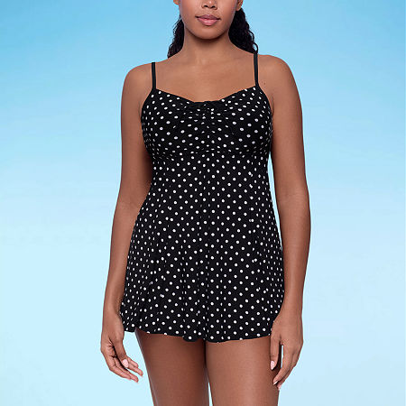Click here for Sonnet Shores Womens Dots Swim Dress  14  Black prices